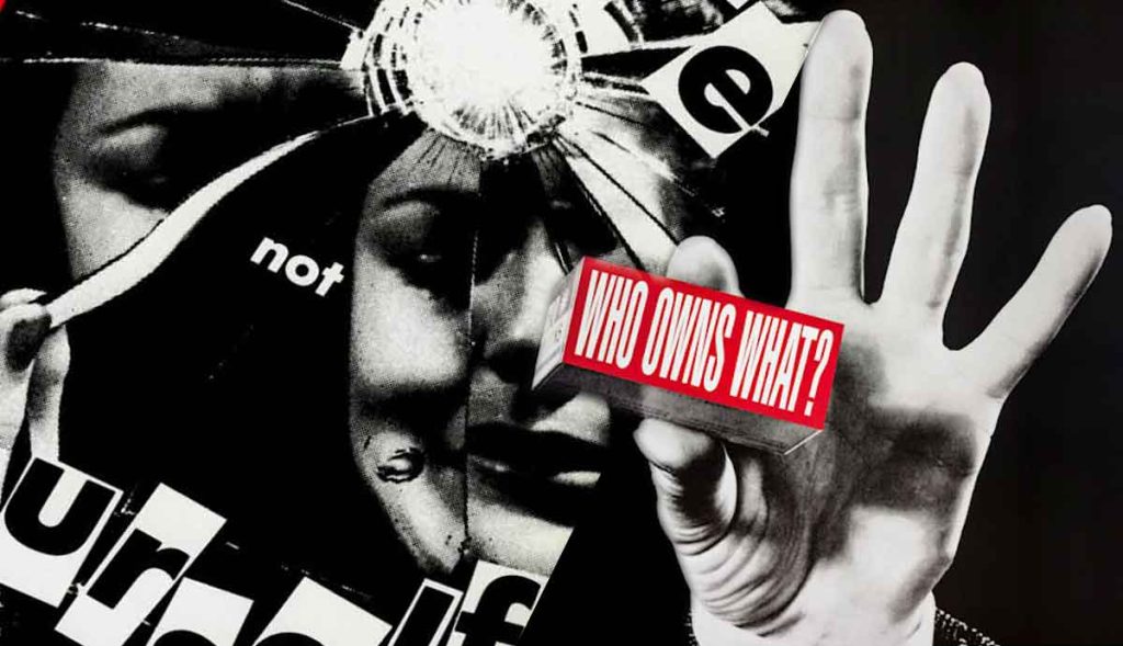 Barbara Kruger: A Visual Voice for Social Justice – Women in Visual Art ...